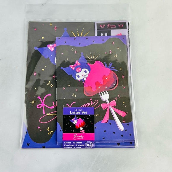 Sanrio | Office | Sanrio Kuromi Letter Set | Poshmark